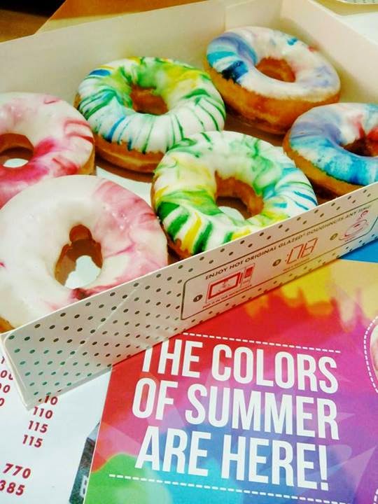Krispy Kreme Presents The Colors Of Summer - Cebu's Face | Travel ...
