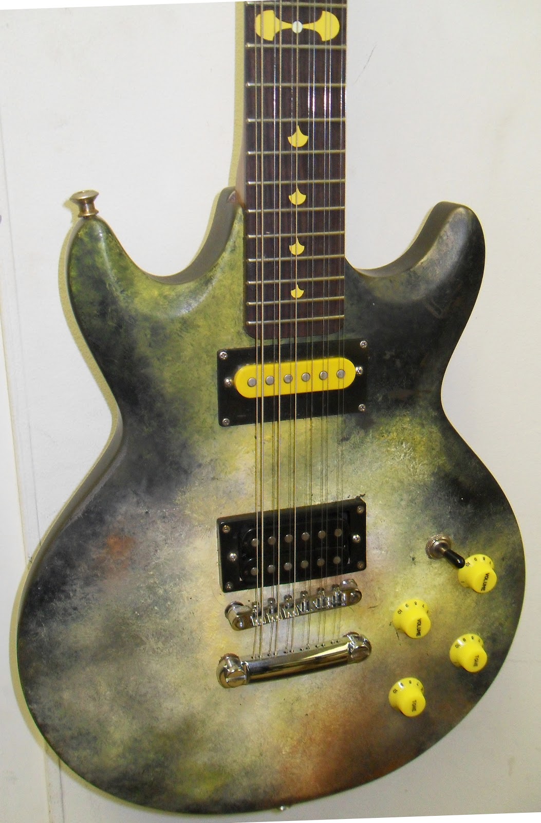 joel peyton, luthier: electric 12-string neck