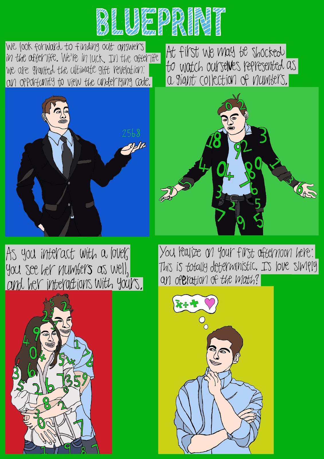 Luke Knowles illustrations : FMP Blueprint: comic strip