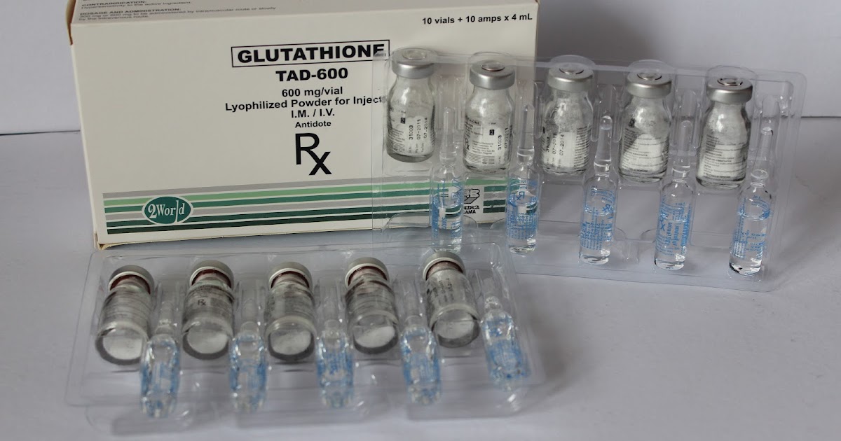 TAD GLUTATHIONE 600mg BFAD / FDA: Tad Glutathione 600mg BFAD/FAD approved