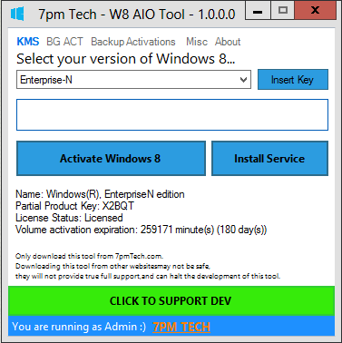 ǝɥʇGorillas: WINDOWS 8 ACTIVATION TOOL
