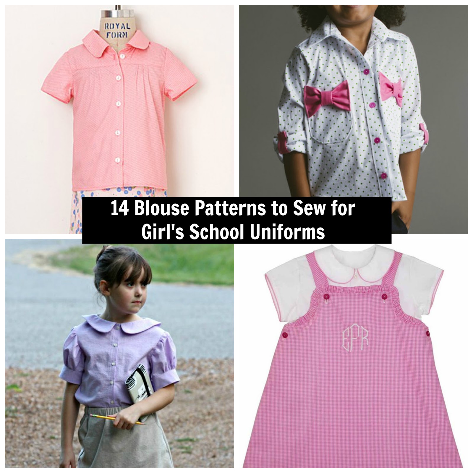 Project Run and Play: Contributor Post: 14 Blouse Patterns for Girl's ...