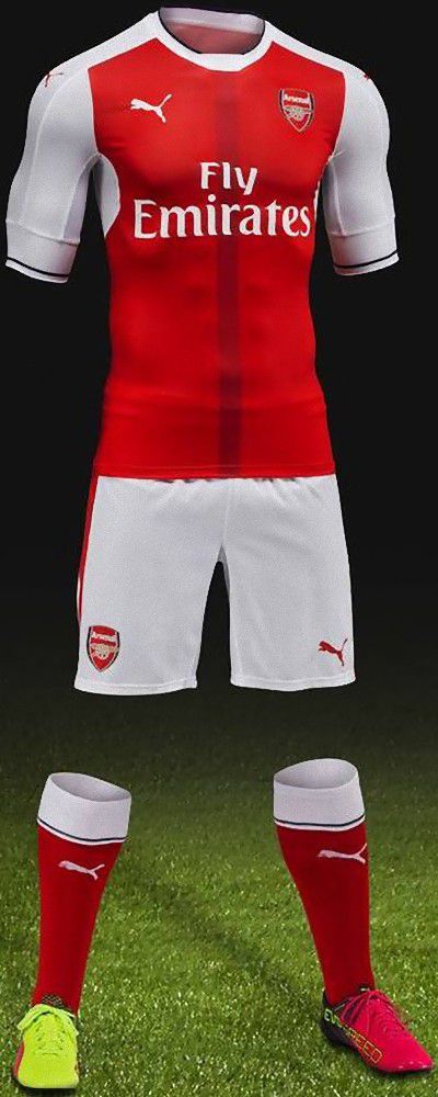 アーセナル 16-17 新ユニフォーム - ユニ11