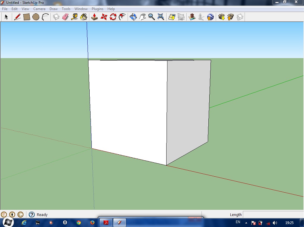 เริ่มต้นใช้งาน Google SketChup