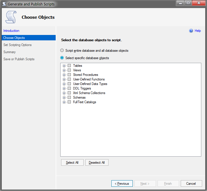 SCRIPTS DE CREACION DE TABLAS Y DATOS. ~ SQL SERVER