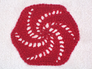 Life gets in the way of my Knitting!: Knitted Pinwheel Motif