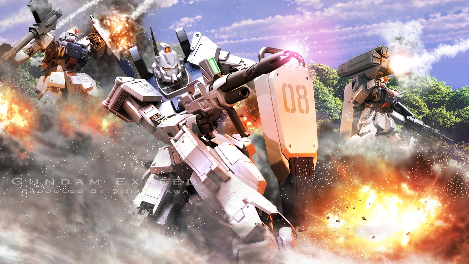 Gundam Exceed Wallpapers Image Gallery - Gundam Kits Collection News ...