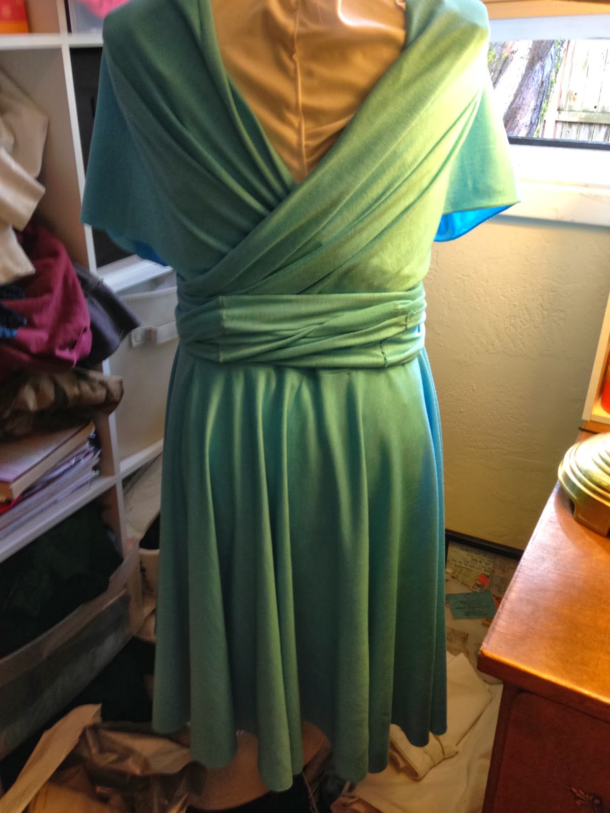 Sufficiency Simplicity and Smiles: A Dress For Only Me: DIY Infinity Dress