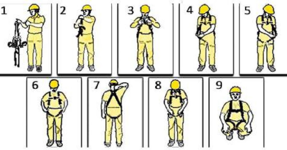 Keselamatan dan Kesehatan Kerja: Tehnik Pemakaian Body Harness