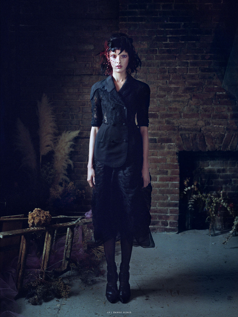 clarice silva vitkauskas by sam nixon for dahse spring/summer 13 ...