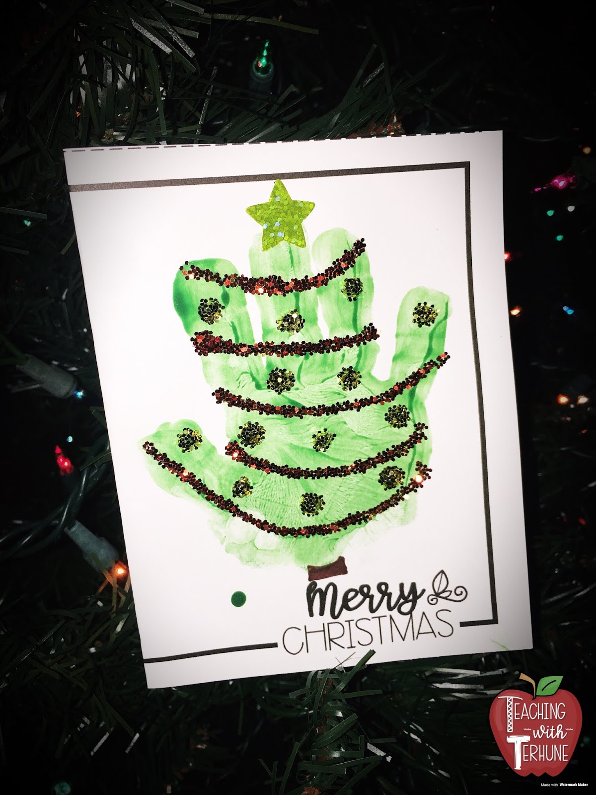 Teaching With Terhune: CHRISTMAS CARD IDEAS FOR PARENTS