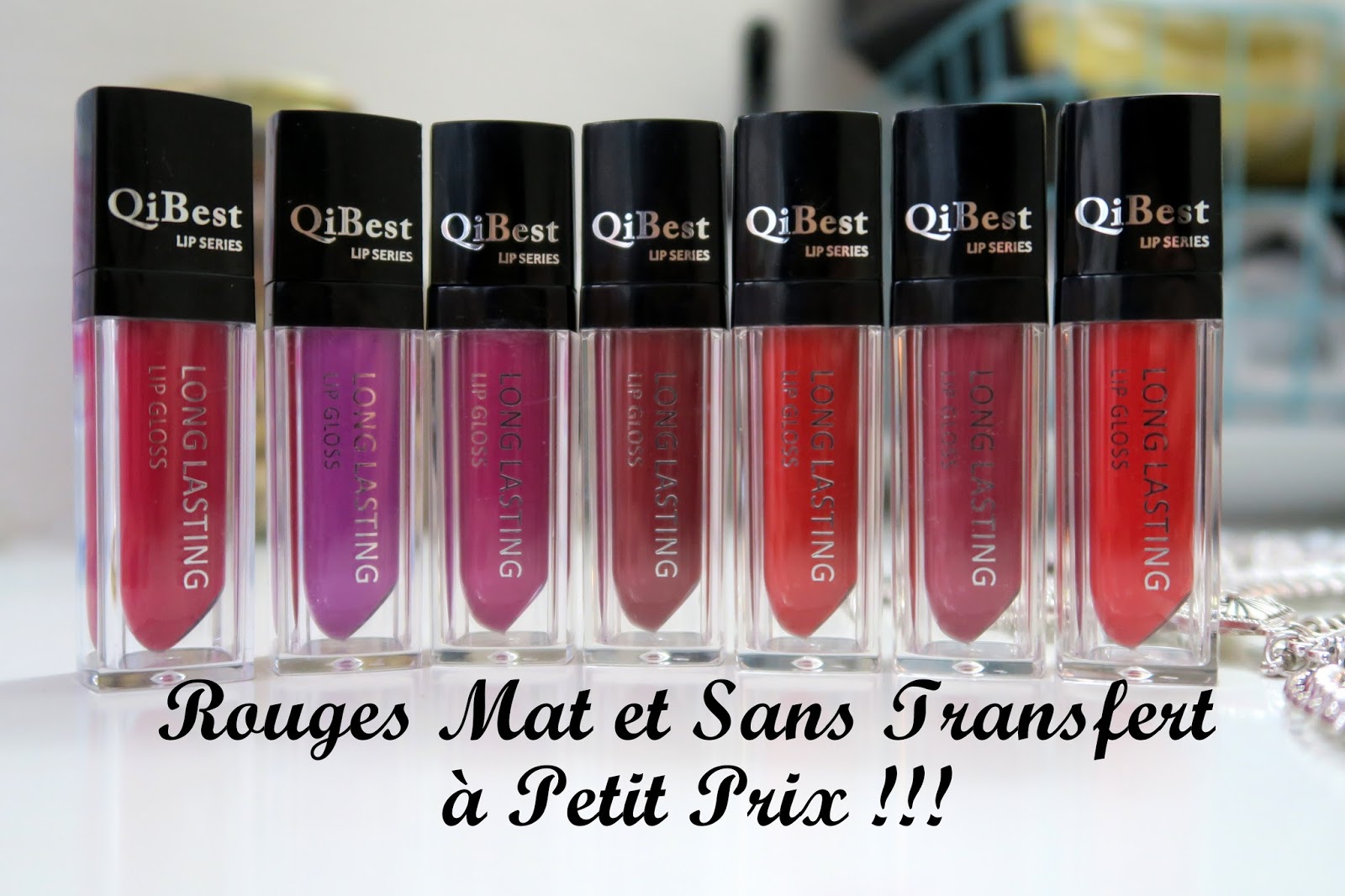 Rouges Mat et Sans Transfert à Petit Prix !!! - Le Blog D'Une Tunisienne