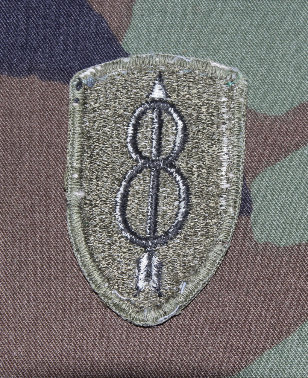แพทช์(Patch)และอาร์ม US. Army Unit Patch 8th Infantry Division BDU Patch