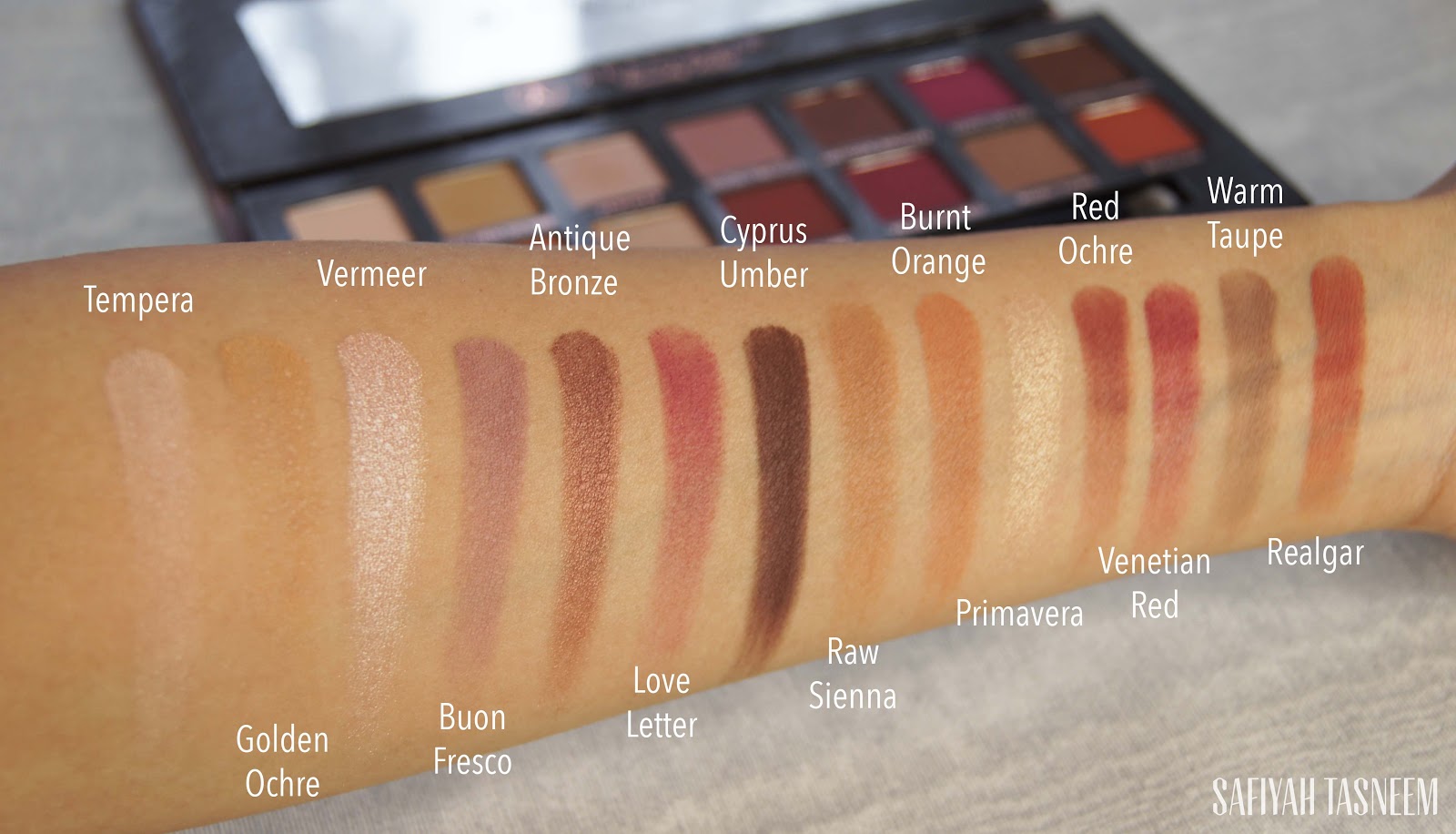 SAFIYAH TASNEEM : Sunday Swatches: Anastasia Beverly Hills Modern ...