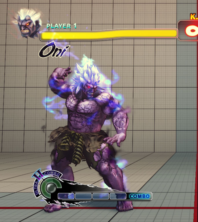Super Street Fighter IV Arcade Edition Costumes: Oni's Costumes