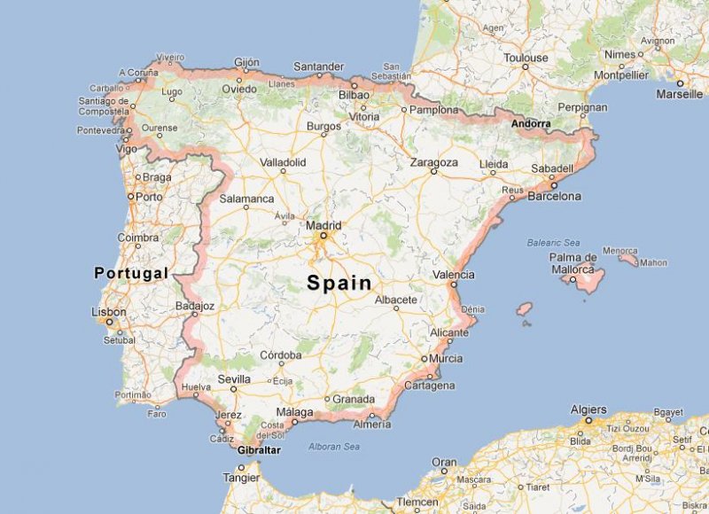 Географија за гимназије: Шпанија