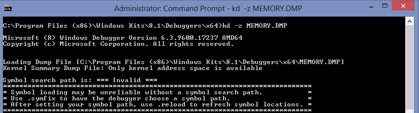 MHITECH: SIMPLE STEPS DEBUGGING MEMORY.DMP USING DEBUGGING TOOLS FOR WINDOWS