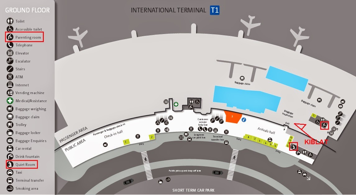 Ziarah Perth: Lapangan Terbang Antarabangsa Perth T1