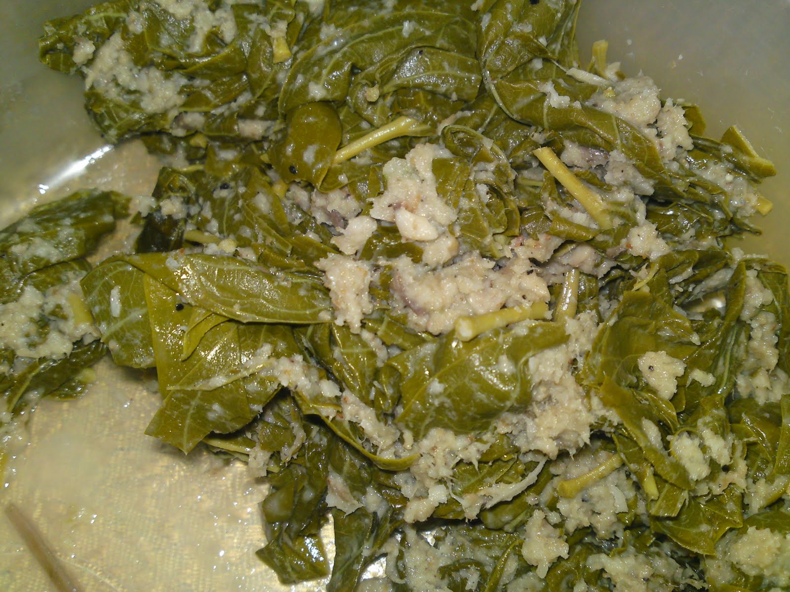 DARI DAPUR ORANG KAMPUNG: KERABU TERUNG, KERABU PUCUK BEKO