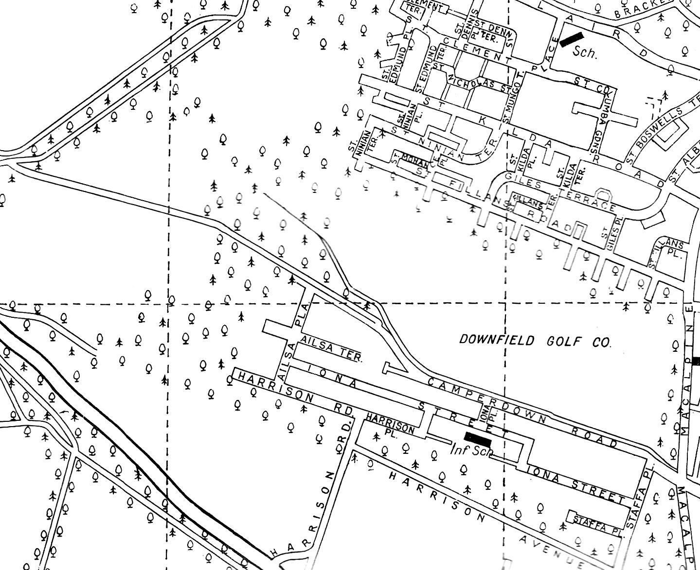 RETRO DUNDEE: DOWNFIELD GOLF COURSE - EARLY 60'S