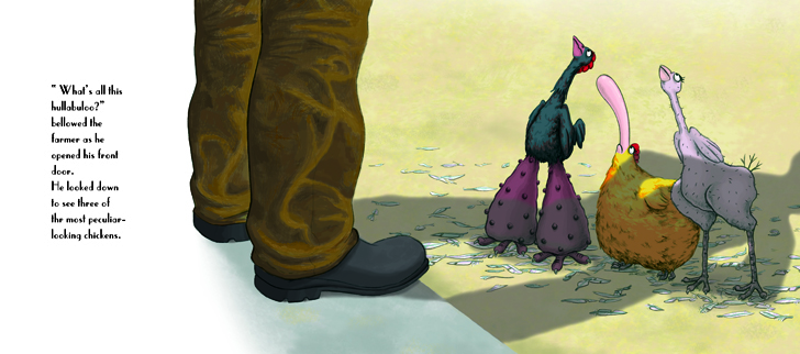 FLiP: Three Silly Chickens - Tanya Fenton's charming new children's book