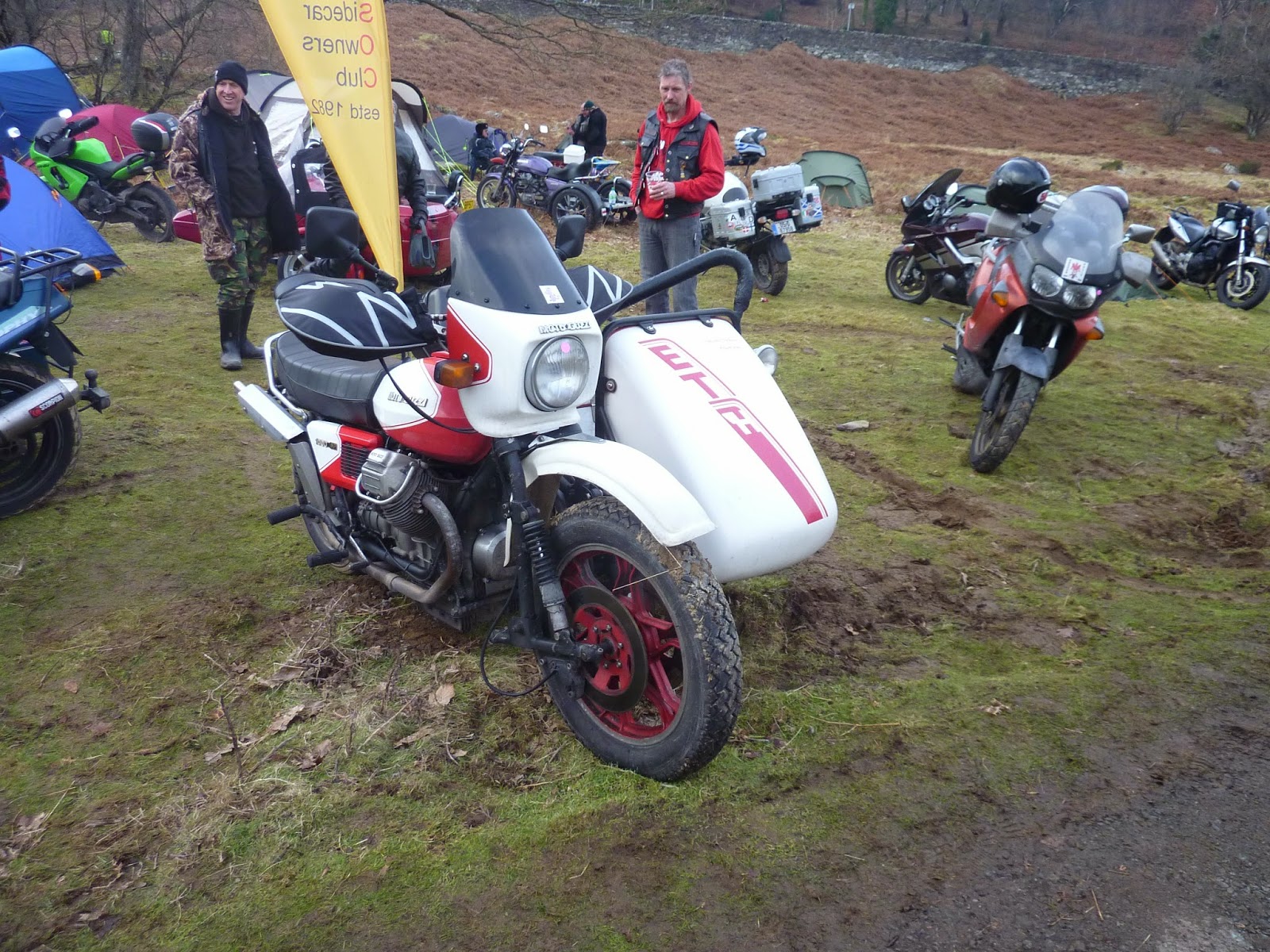 Boris the Dnepr : Conwy MCC Dragon Rally 2015