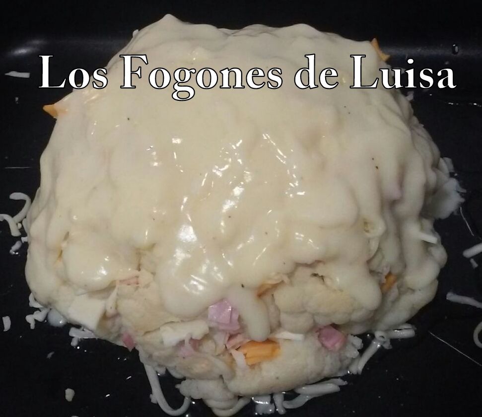 Los Fogones de Luisa: COLIFLOR RELLENA AL HORNO