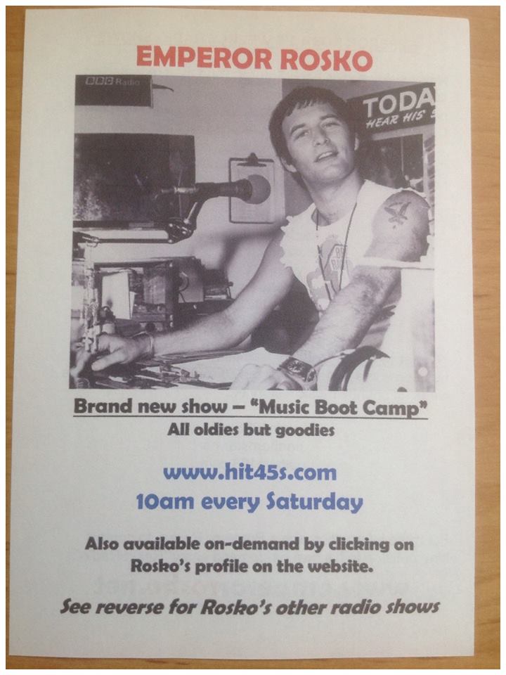 Emperor DJ Rosko - special tribute blog ... ®: Posters, etc.