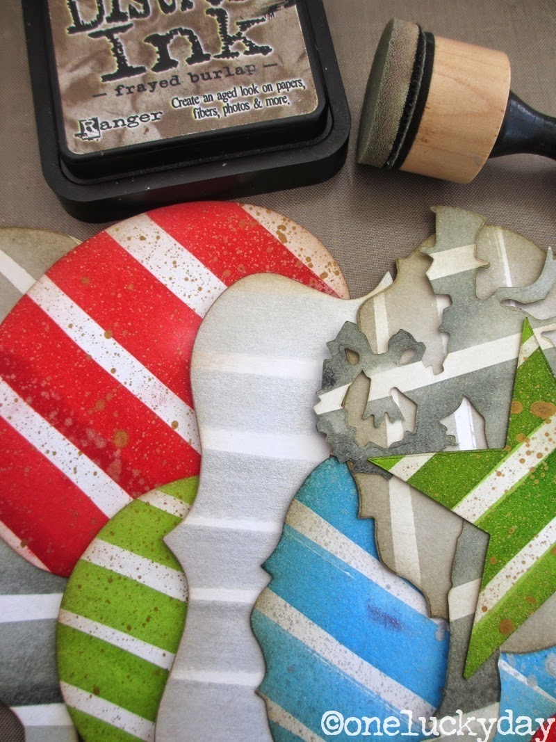 One Lucky Day: Tim Holtz Media Team: Modern Holiday