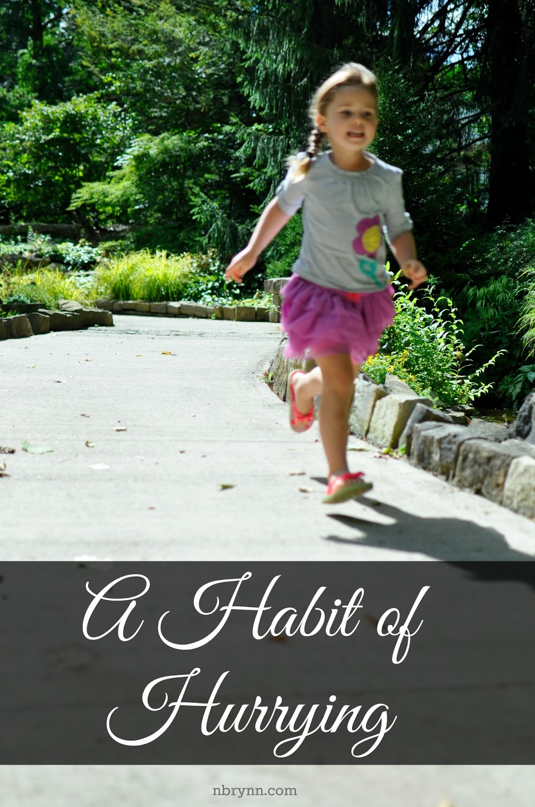 NBrynn: A Habit of Hurrying