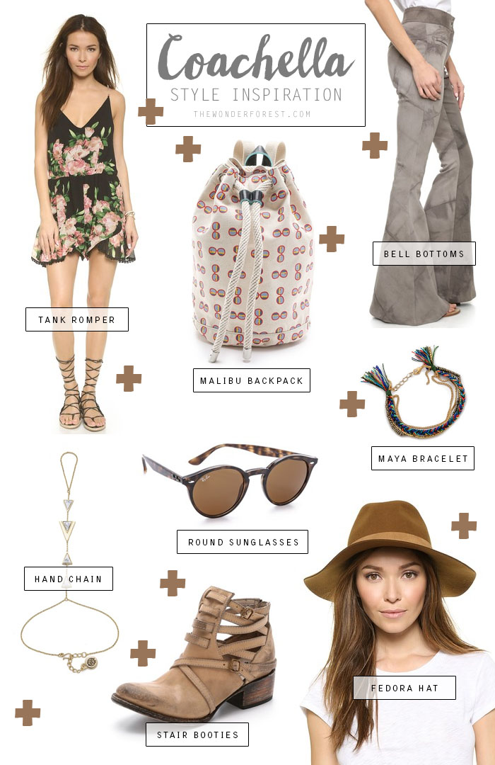 Coachella Festival Style Inspiration + Tips | - Wonder Forest ...