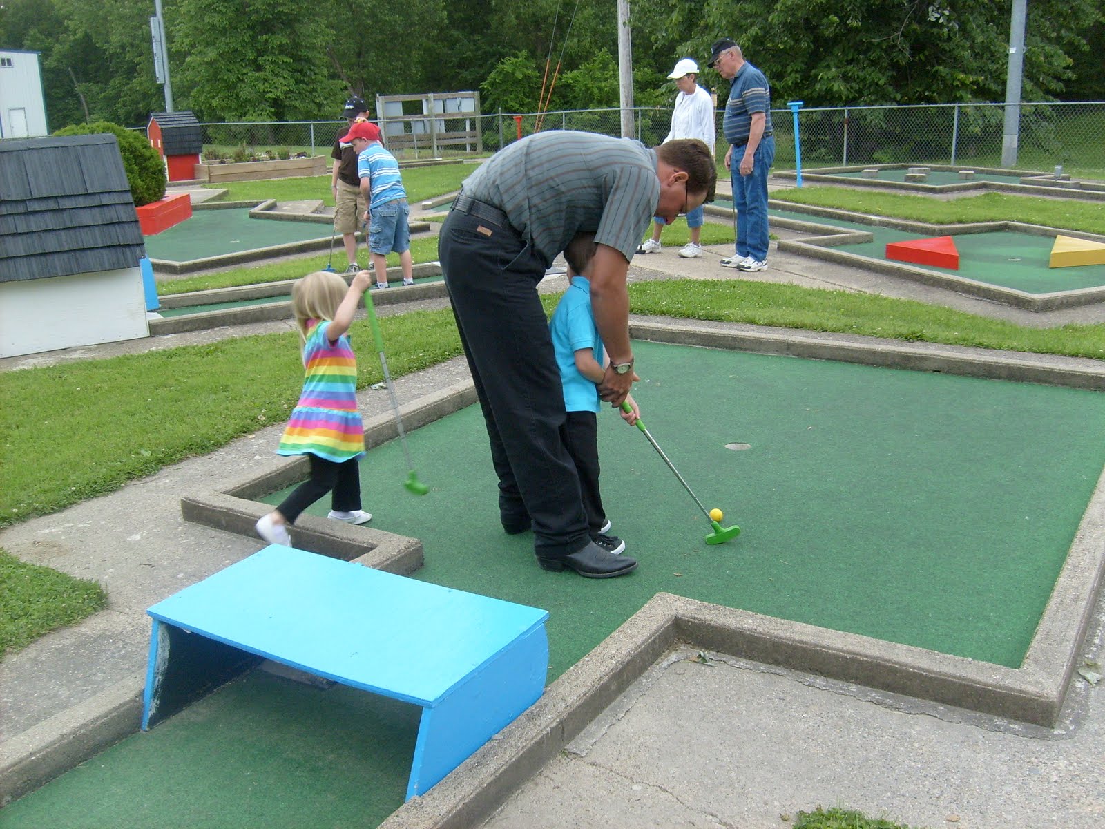 The Van Zante Family: Miniature Golf, Mini-Putt or Putt-Putt?