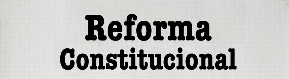 La reforma de la Constitución - Derecho Constitucional