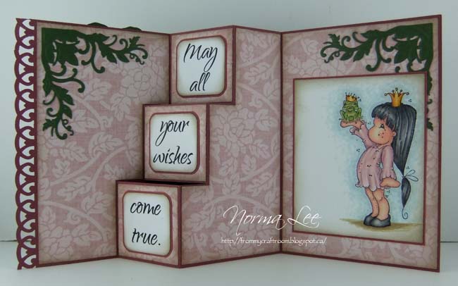 From My Craft Room: Believe - 3-Step Card 6"x6" - FFFC #88