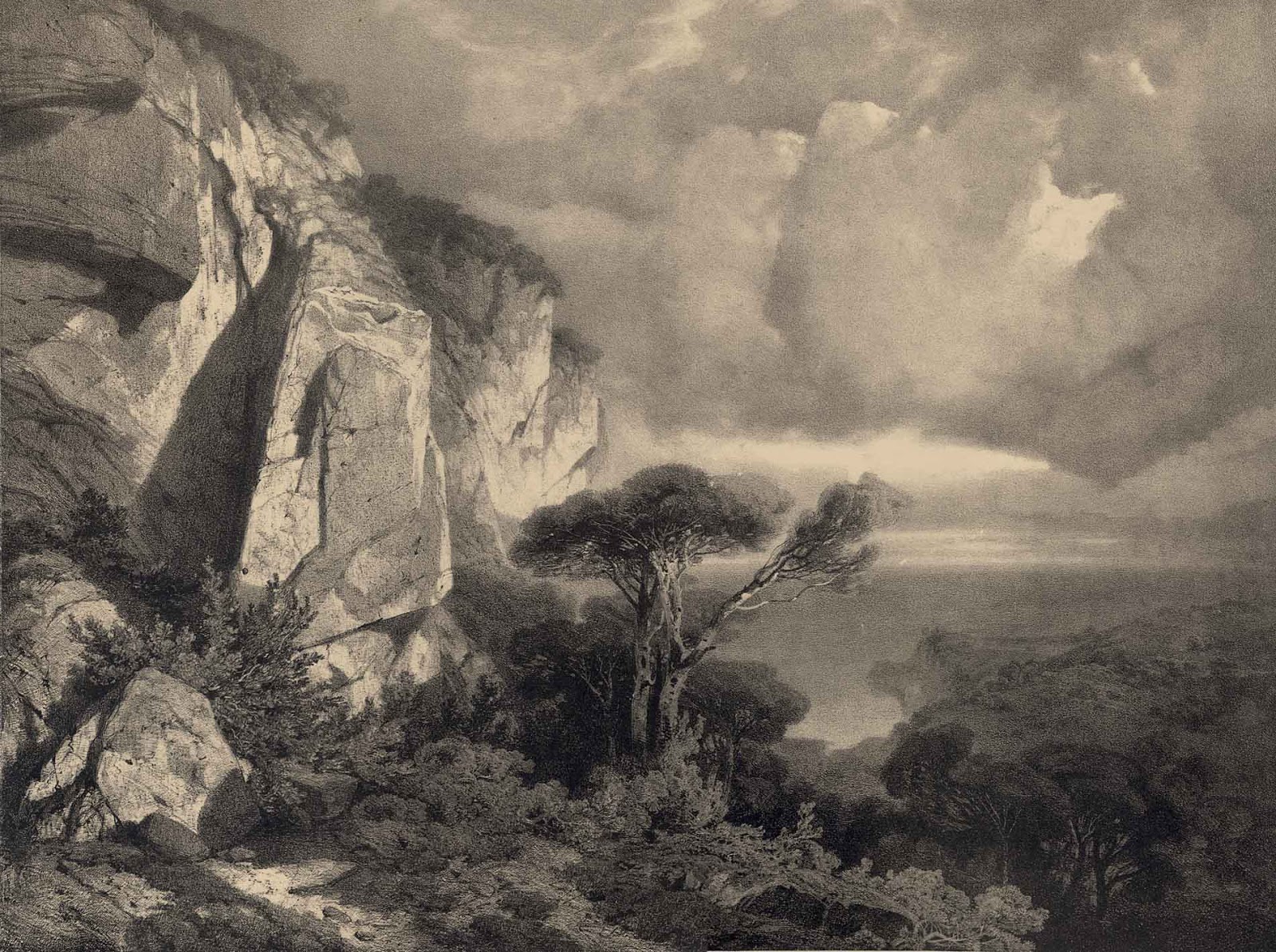 Prints and Principles: Alexandre Calame’s lithographs