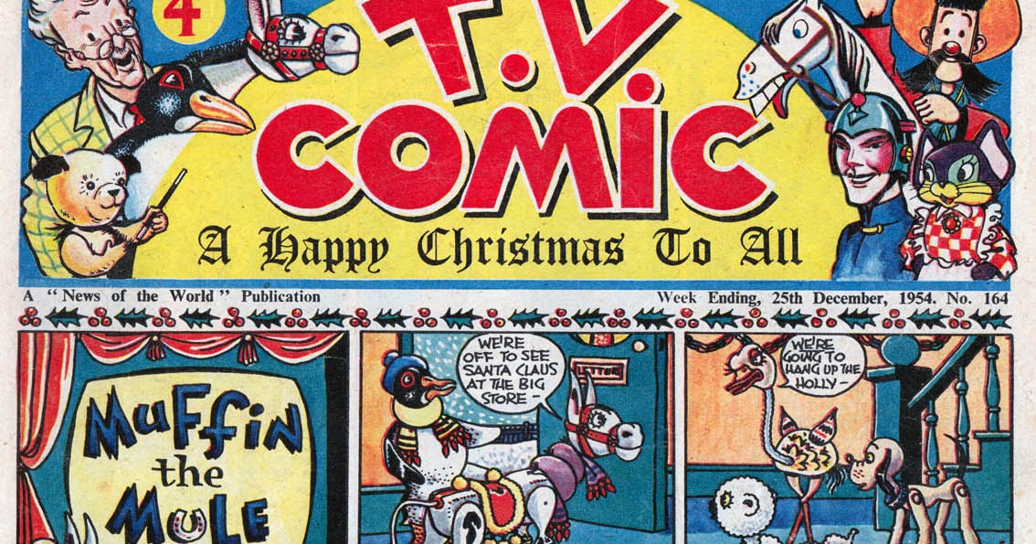BLIMEY! The Blog of British Comics: The Christmas TV COMIC (1954)