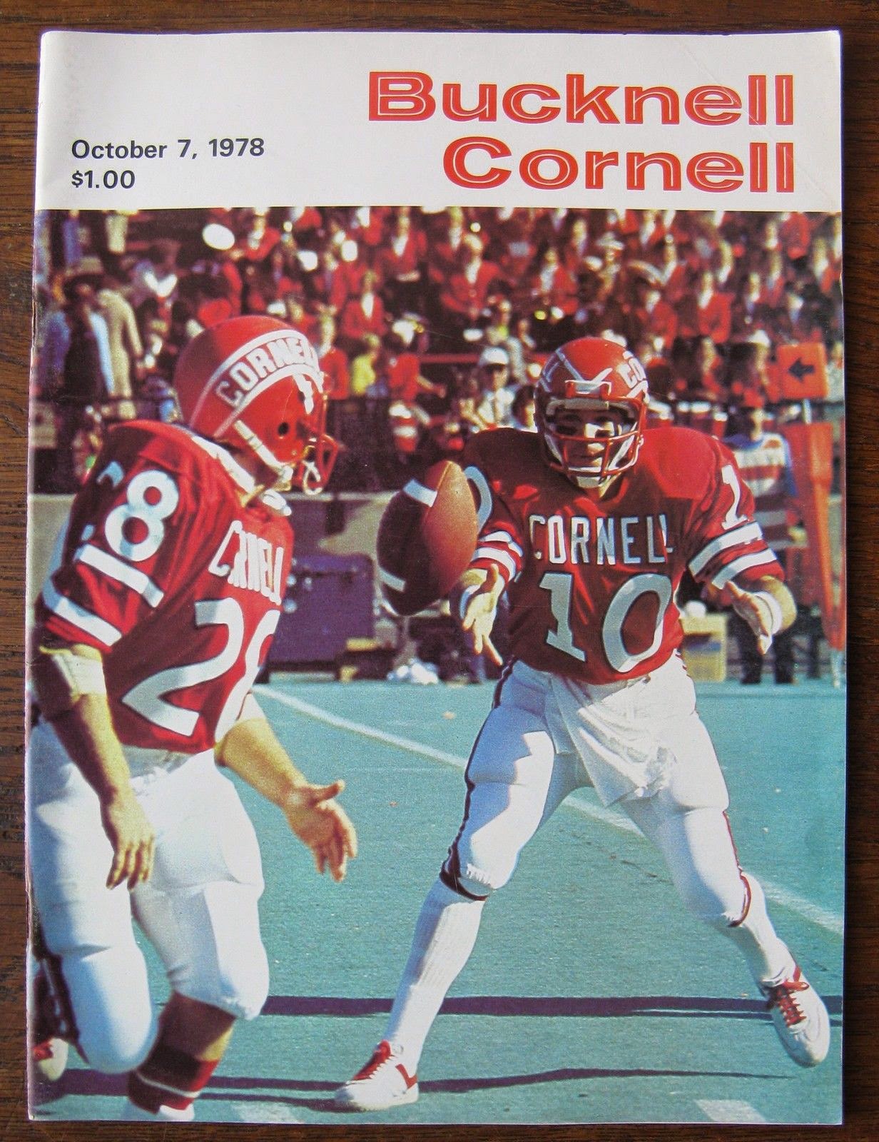Gridiron Garb: Cornell Big Red (1977-82)