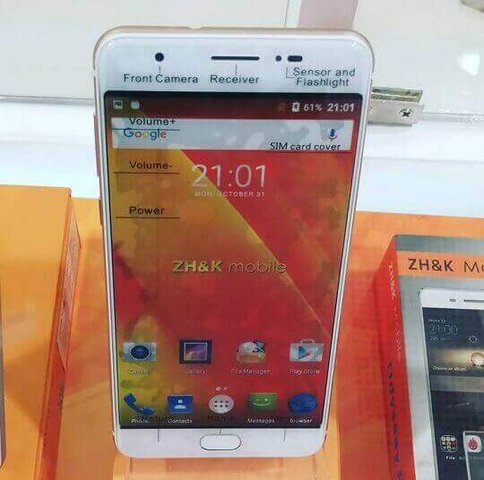 ZH&K Mobile J9 Spotted; Another OPPO F1s Look-Alike? - TeknoGadyet