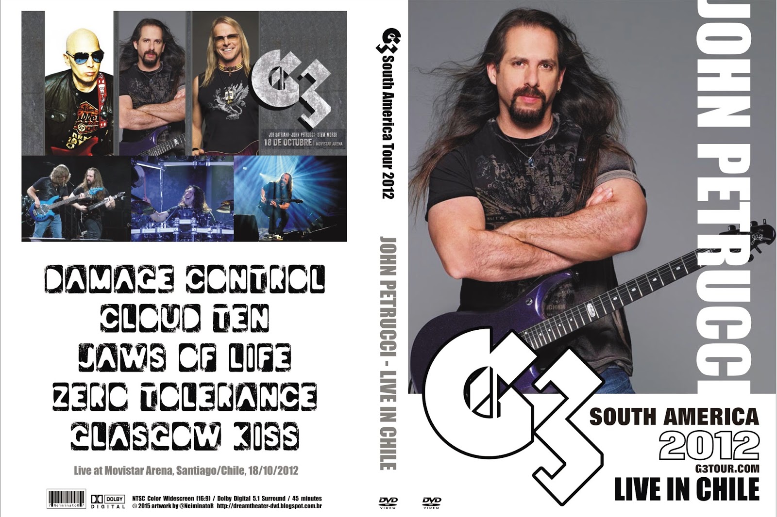 Dream Theater Bootleg DVDs: JOHN PETRUCCI