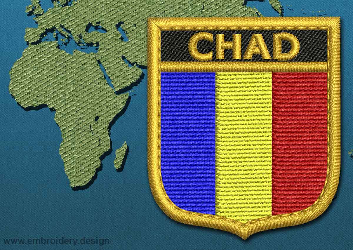 Heraldry,Art & Life: CHAD - ART with National Symbols