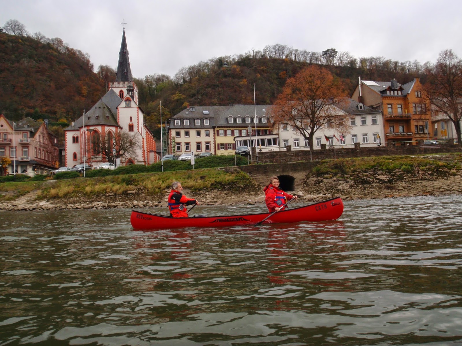 LOAFin AROUND and KANOE TRIPPING : Canoeing the Rhine River, GERMANY ...