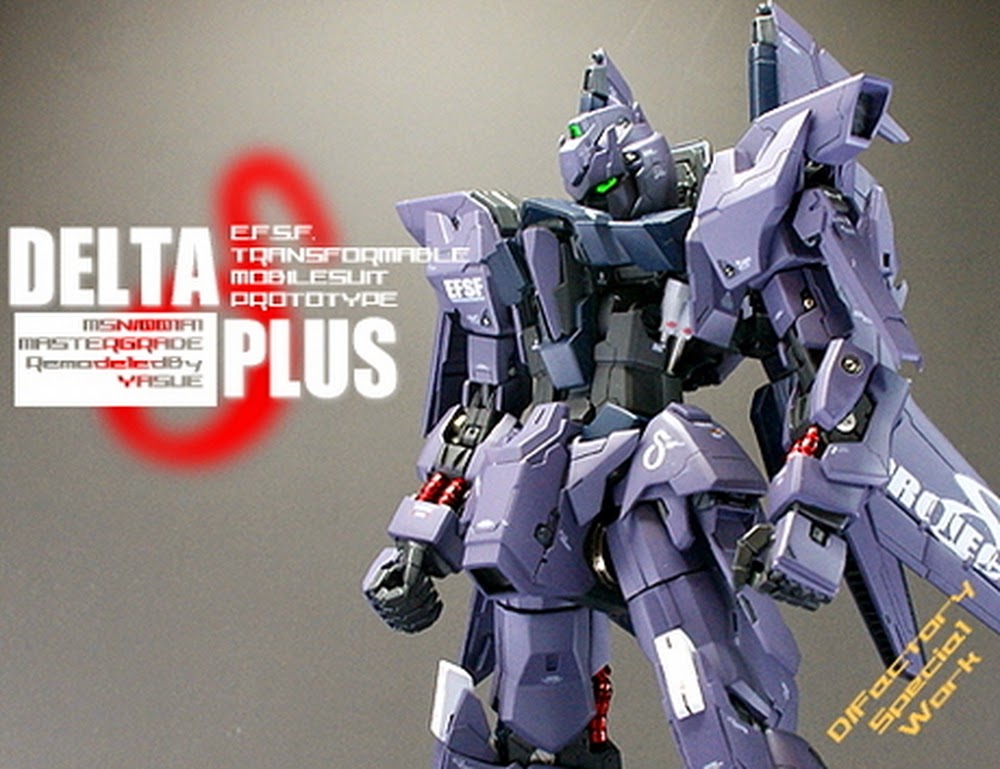 Custom Build: MG 1/100 Delta Plus "Detailed"