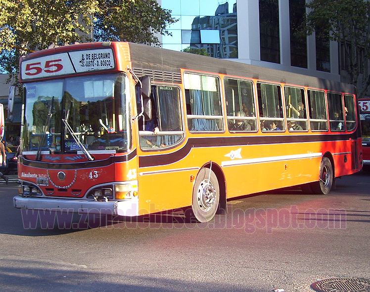 Colectibus - Zona de Buses: LINEA 55