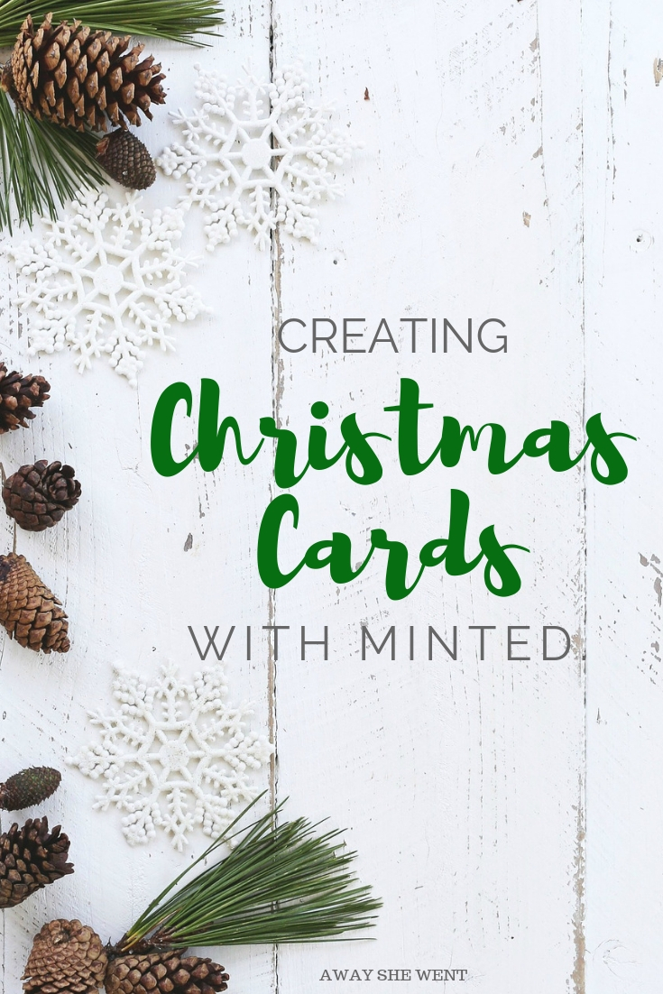 Christmas Cards with Minted - Away She Went