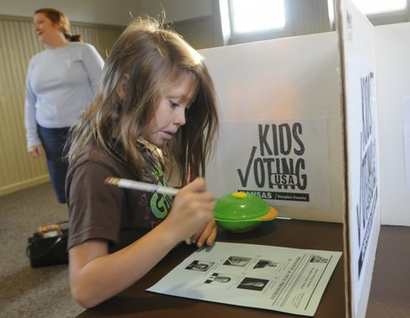 Simple Details: election inspired decor...