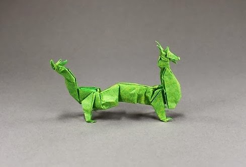 origami dragon kids ~ origami instructions art and craft ideas