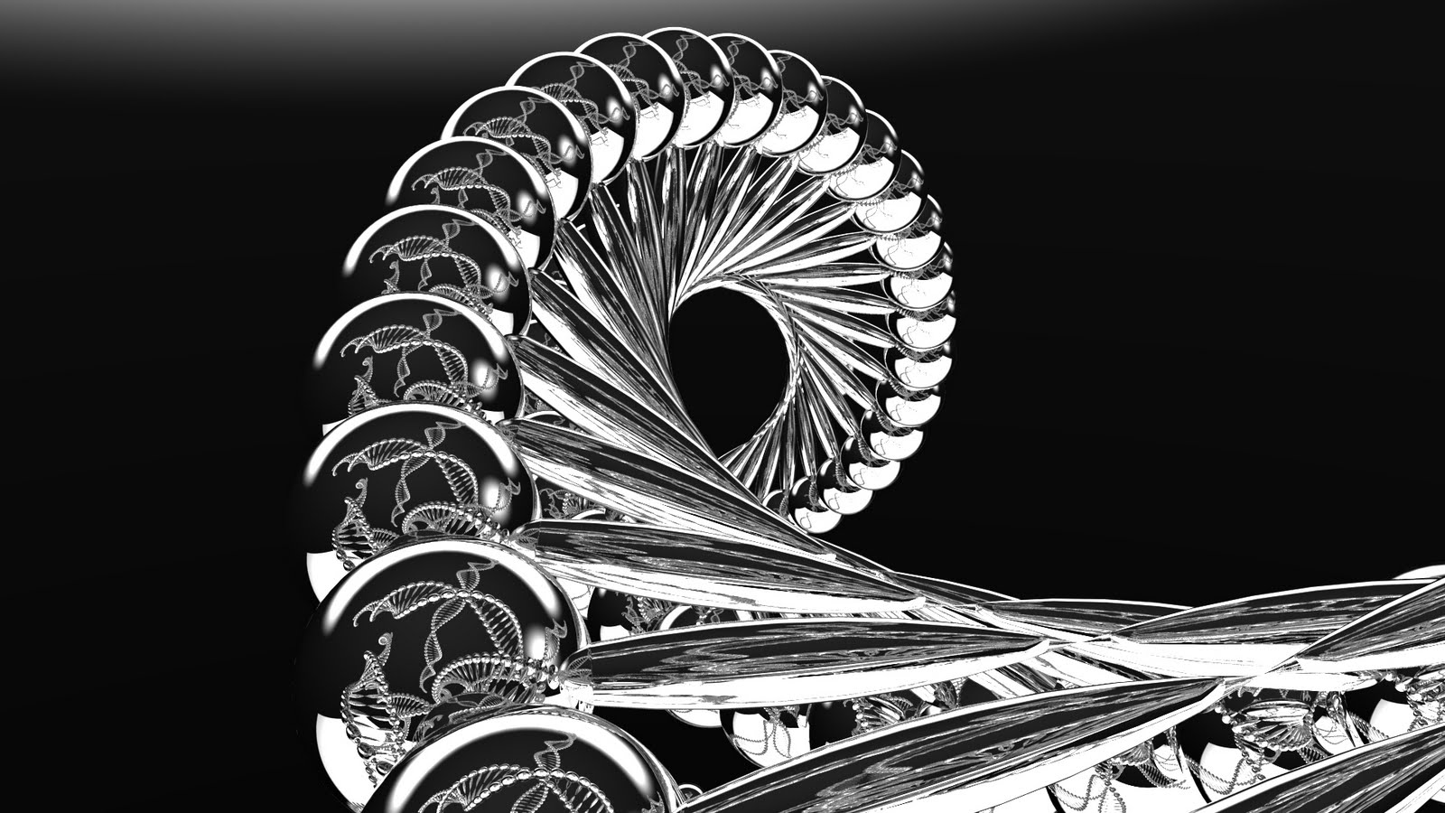 CAD designs by Ivan: DNA model (free CAD download file)