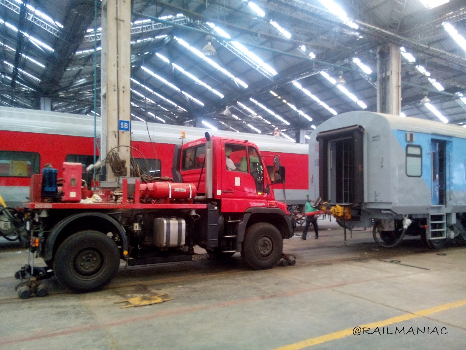 Rail Maniac: OUR VISIT TO RAIL COACH FACTORY, KAPURTHALA
