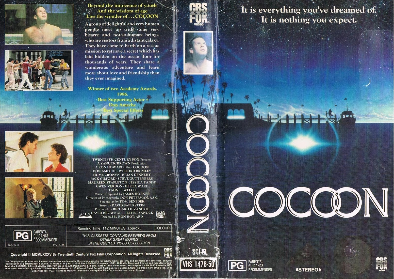 MÁS QUE CINE DE LOS OCHENTA: Cocoon (1985, Ron Howard) Cocoon
