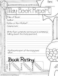 Craft Room and May Book Reports | Faith Wheeler Education